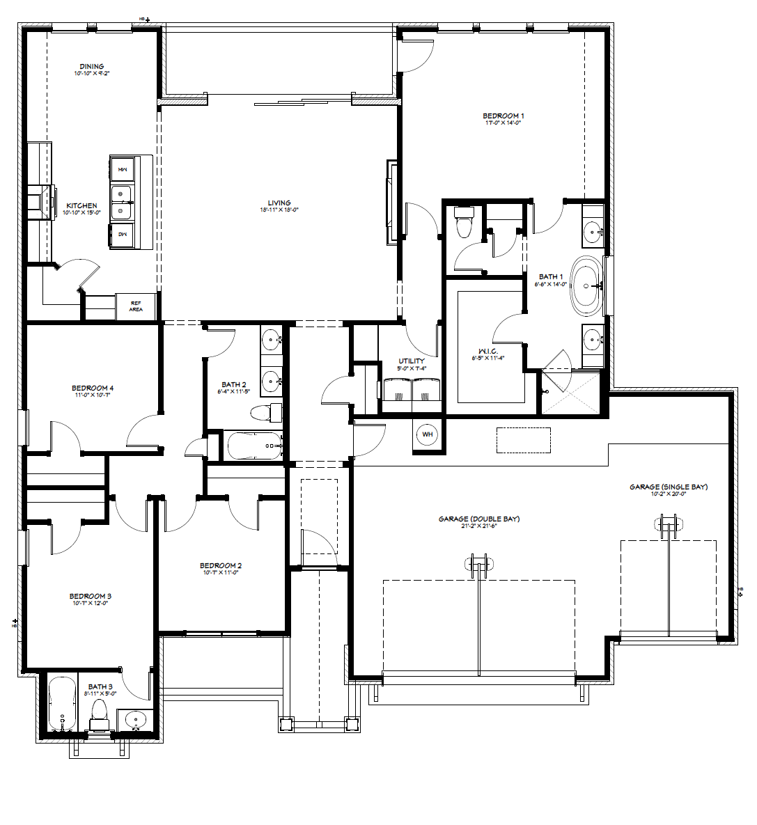 The Kickapoo Creek | New Home Floor Plan | Flintrock Builders